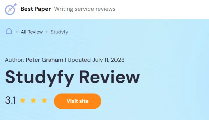 Studyfy.com Review (Upd. 2023): Legit & Safe or Scam?